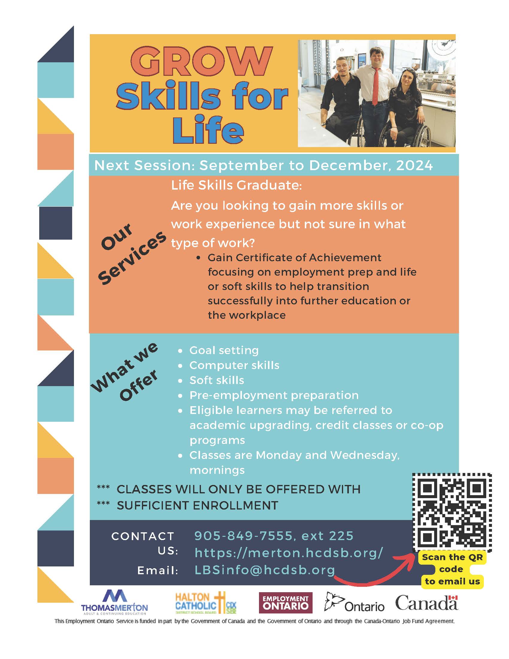 Developmental Disabilities Program (GROW) – Thomas Merton