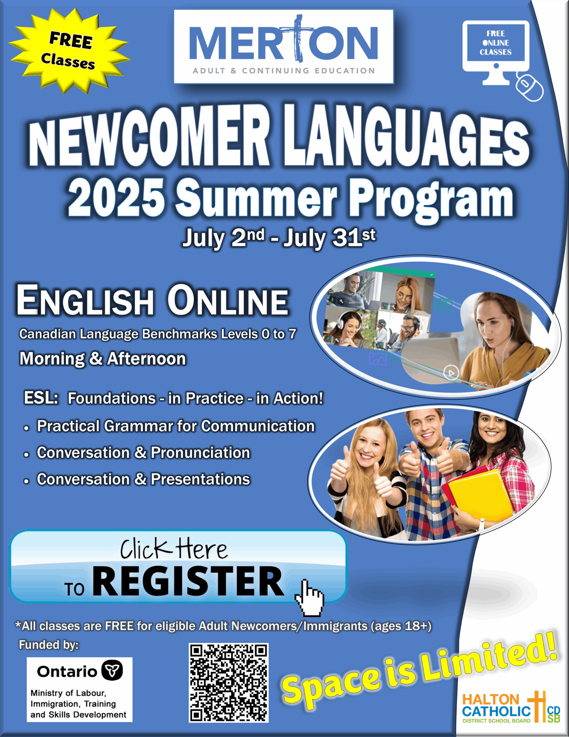 English as a Second Language (ESL) – Thomas Merton